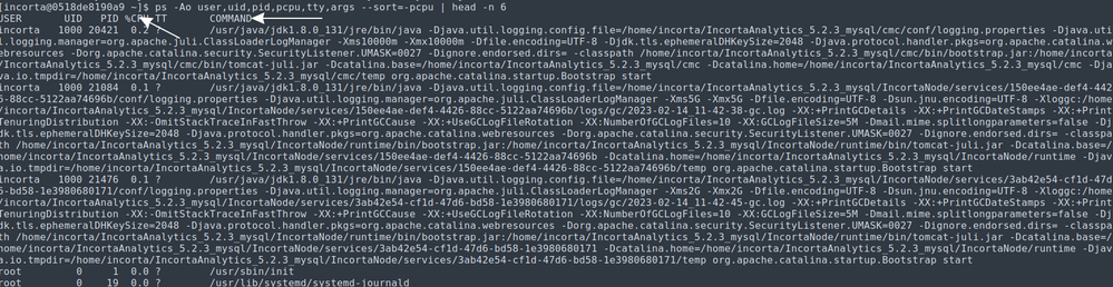 Troubleshooting High CPU issues - Incorta Community Troubleshooting High CPU issues - Incorta Community